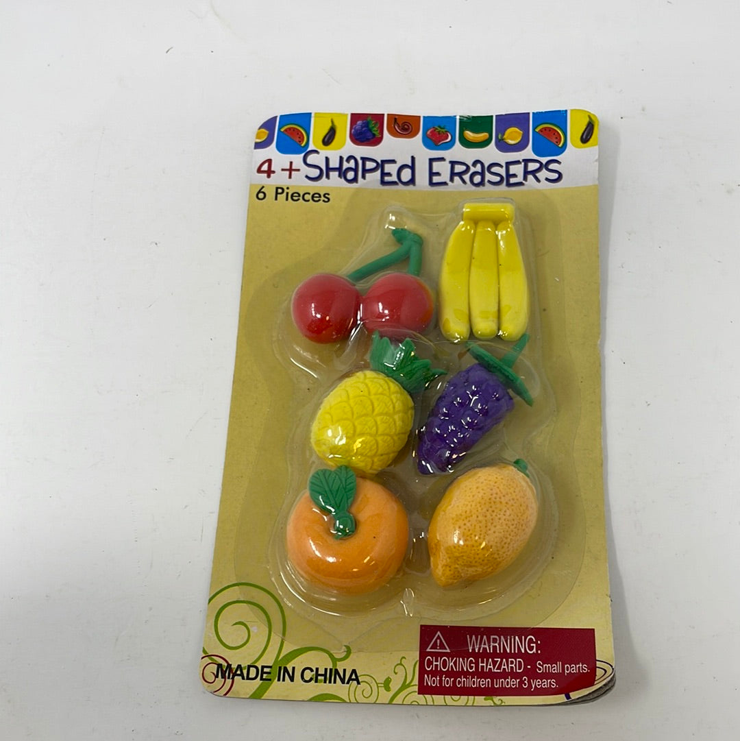 Fruit Shaped Erasers – shophobbymall