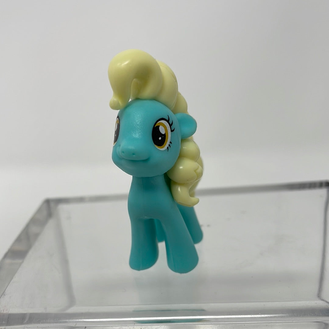 My Little Pony Hasbro 2015 Figure Teal with Yellow Eyes and Hair Horse ...