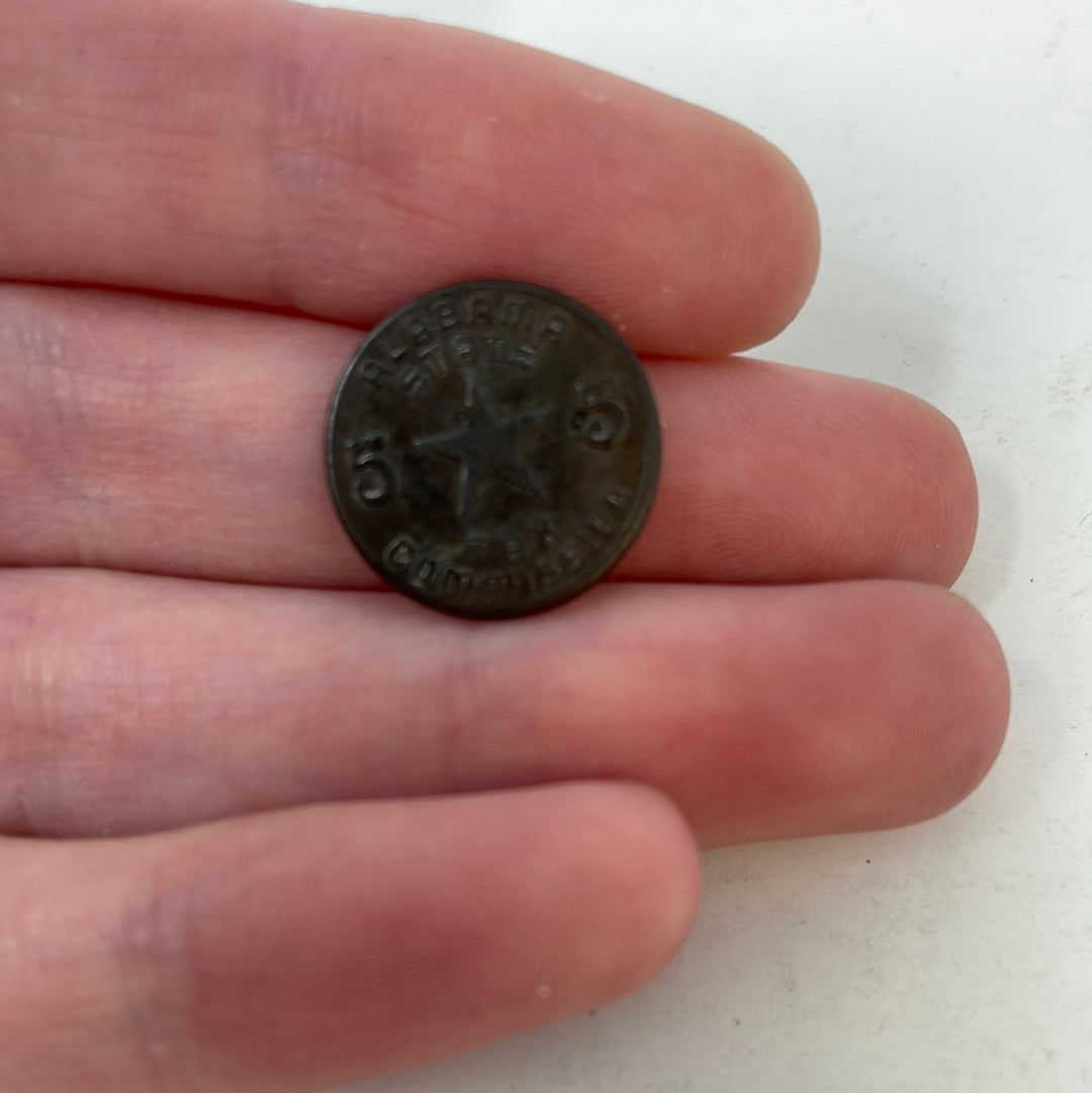 United States Token Alabama State Tax Commission Luxury Tax Token ...