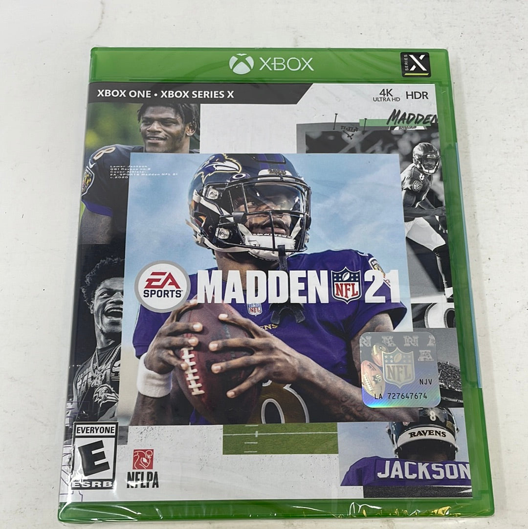 Xbox One + Xbox Series X Madden NFL 21 (Sealed) – shophobbymall