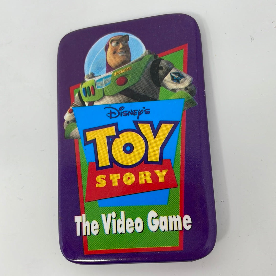 Disney Button Toy Story The Video Game Promo Advertising Pin Back Buzz ...