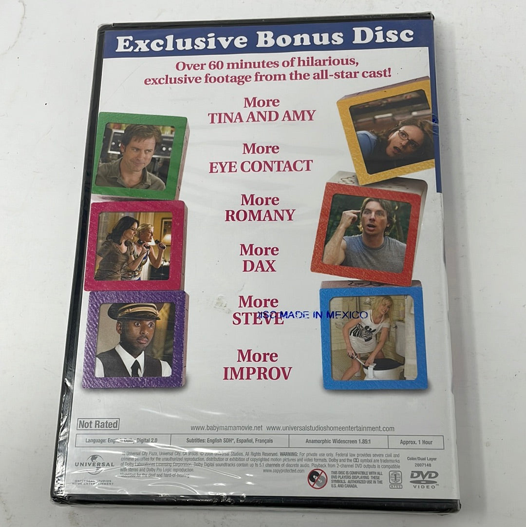 DVD Baby Mama Exclusive Bonus Disc (Sealed) – shophobbymall