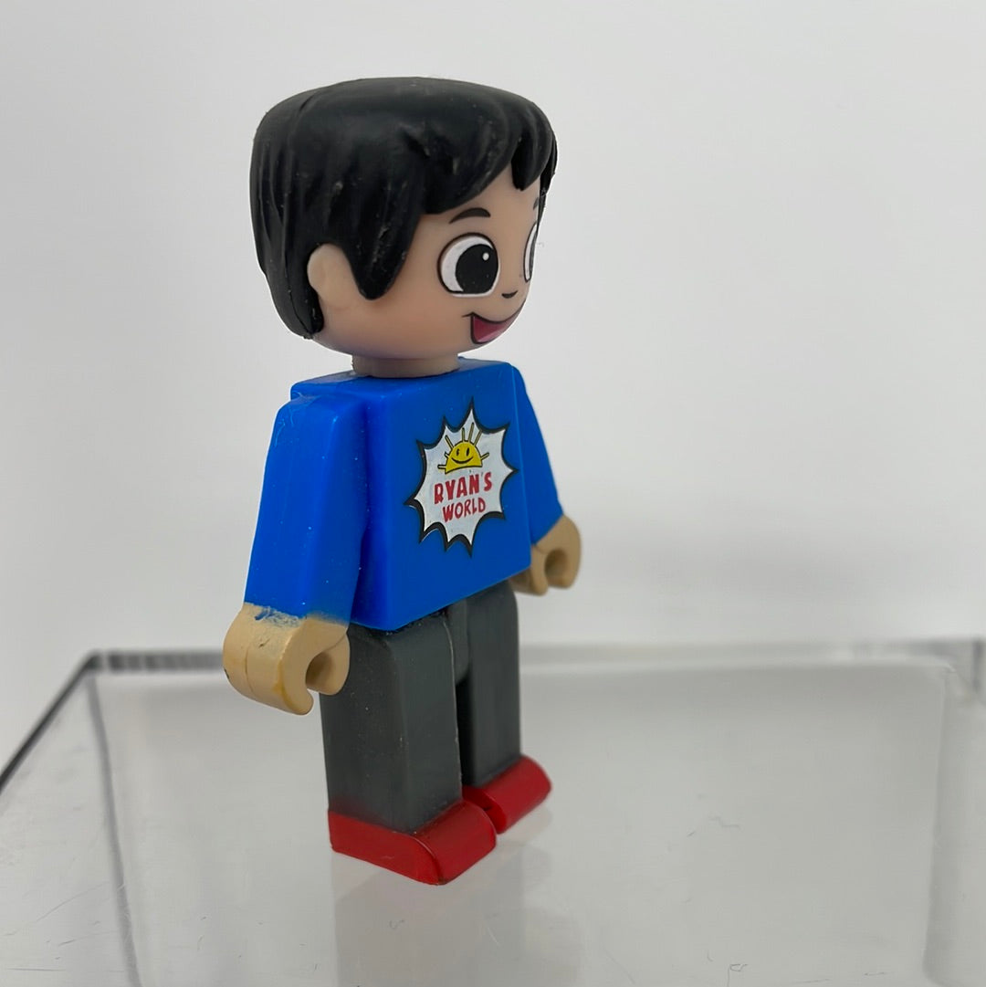 Ryan’s World Figure Ryan Blue Shirt With Ryan’s World Logo pre-owned ...