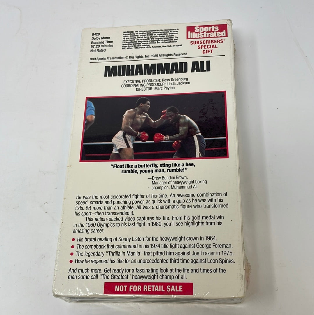 VHS Muhammad Ali Sports Illustrated Video Sealed – shophobbymall