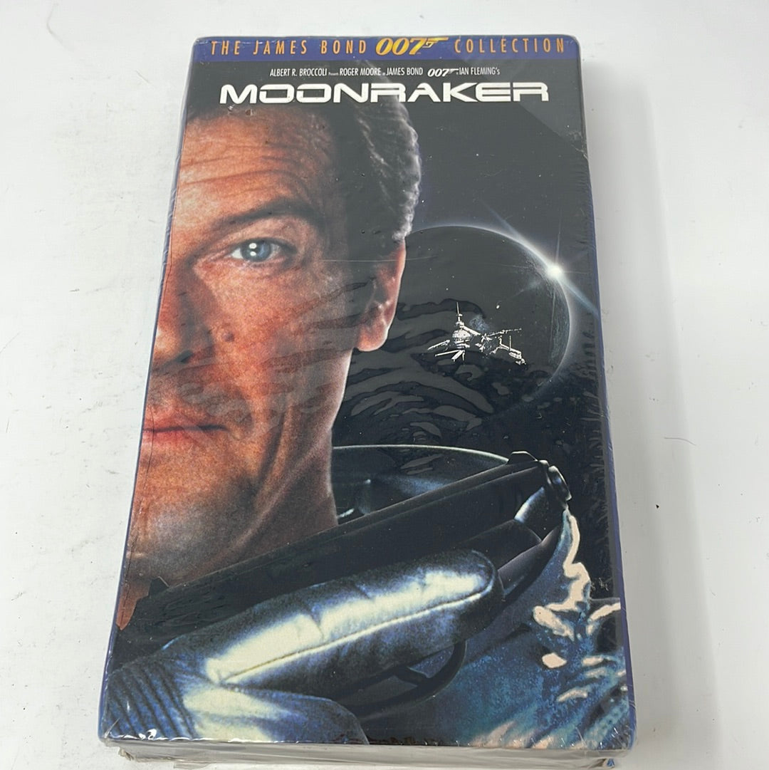 VHS The James Bond 007 Collection Moonraker Sealed – shophobbymall