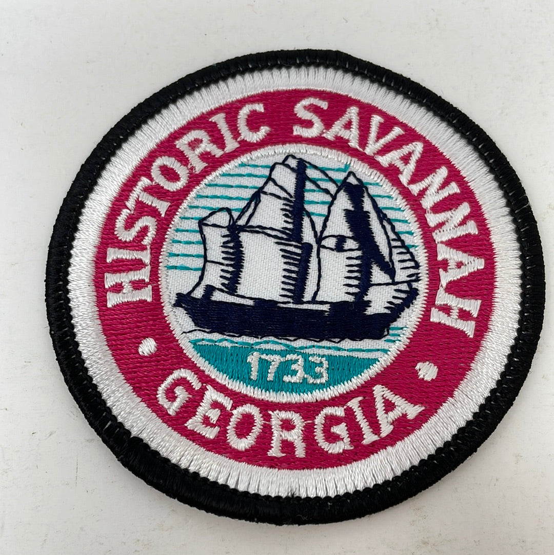 Historic Savannah Georgia 1733 Patch – shophobbymall