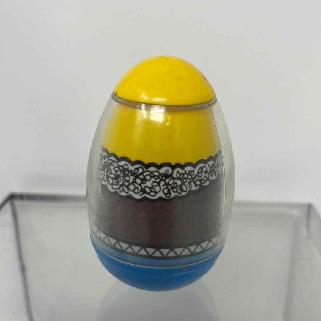 Vintage 1973 Hasbro Weebles Wobble Pilot Man Blond Hair Brown Bomber J ...