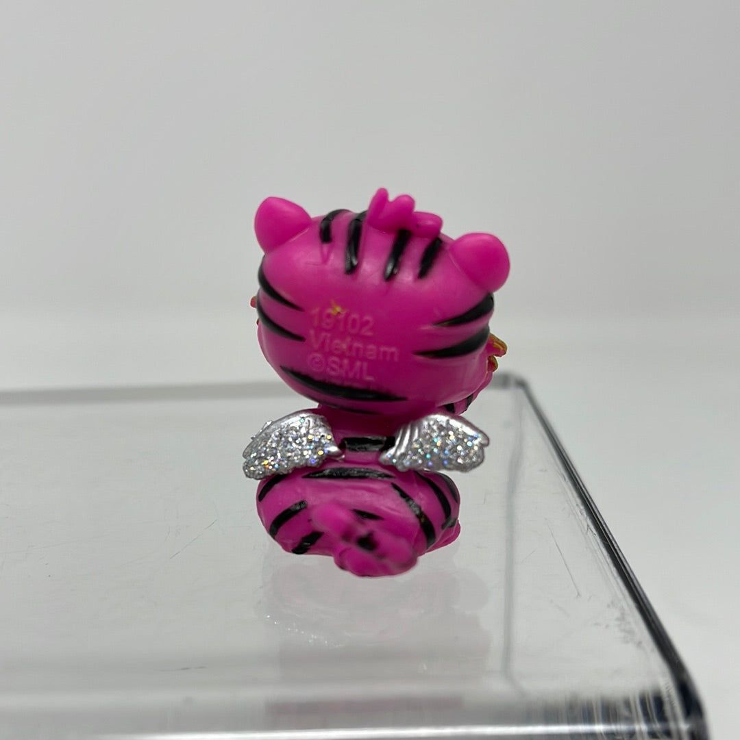 Hatchimals Colleggtibles Pink Green Tigrette Tiger Silver Wings Figure ...