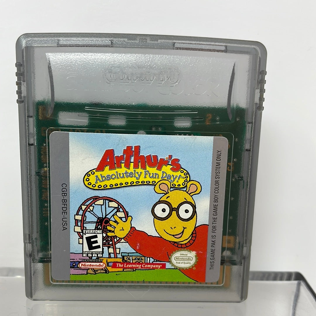 Gameboy Color Arthur’s Absolutely Fun Day! – shophobbymall