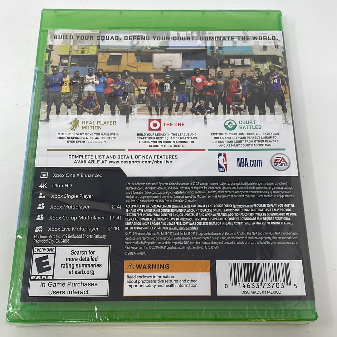 Xbox One NBA Live 19 The One Edition (Sealed) – shophobbymall