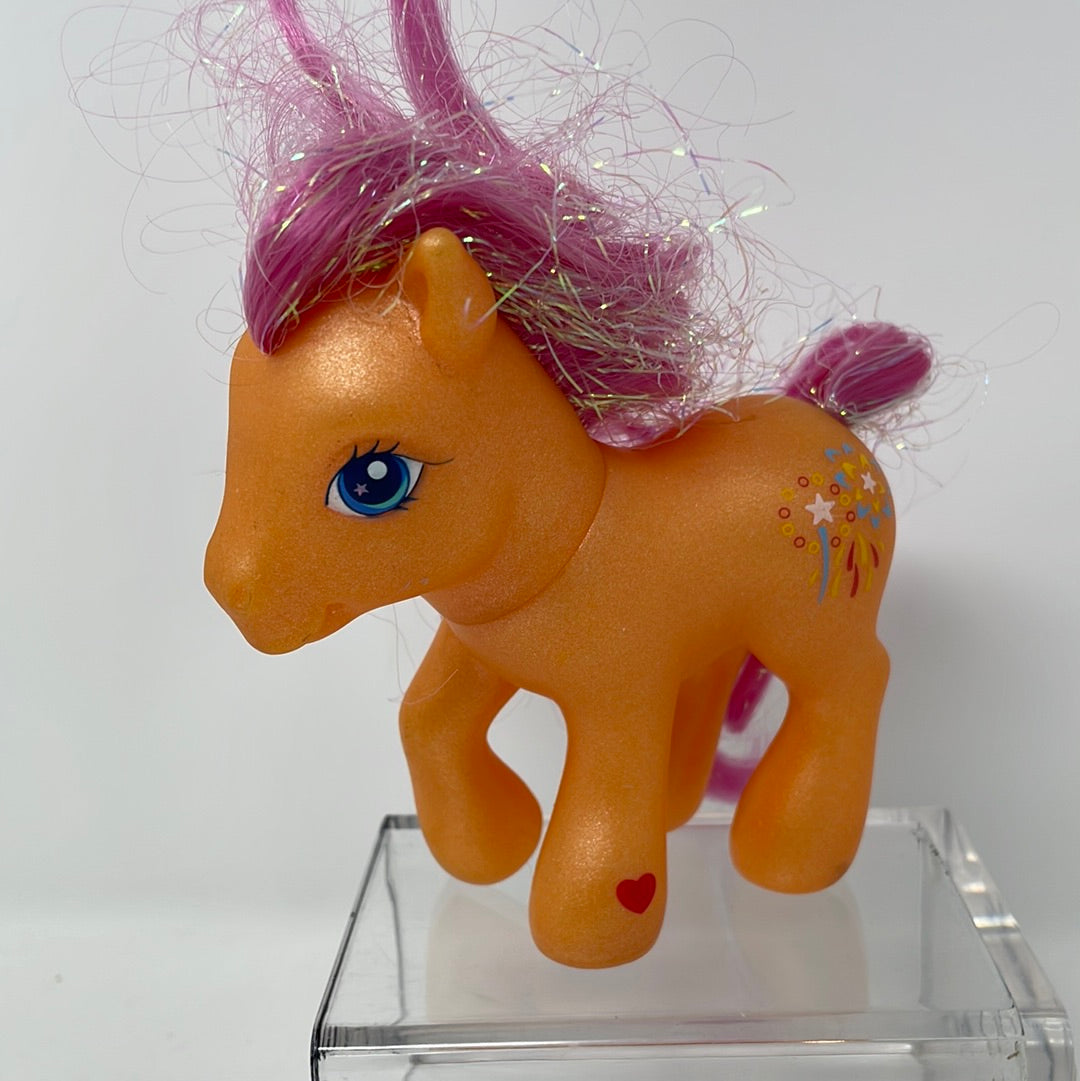 My Little Pony Sparkleworks MLP G3 Orange and Pink with Fireworks ...