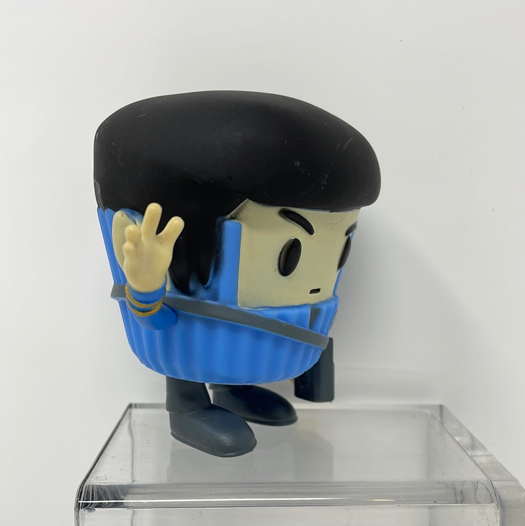 Cute Blue Cupcake Mr. Spock Star Trek Figure – shophobbymall