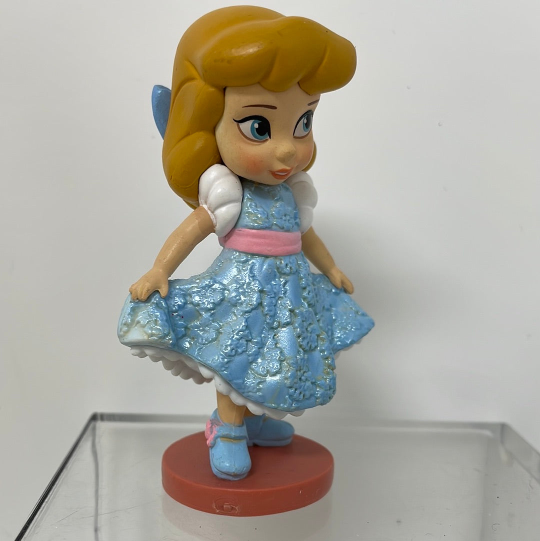Disney ANIMATORS Collection CINDERELLA Princess PVC 3.5” Figure Cake T ...