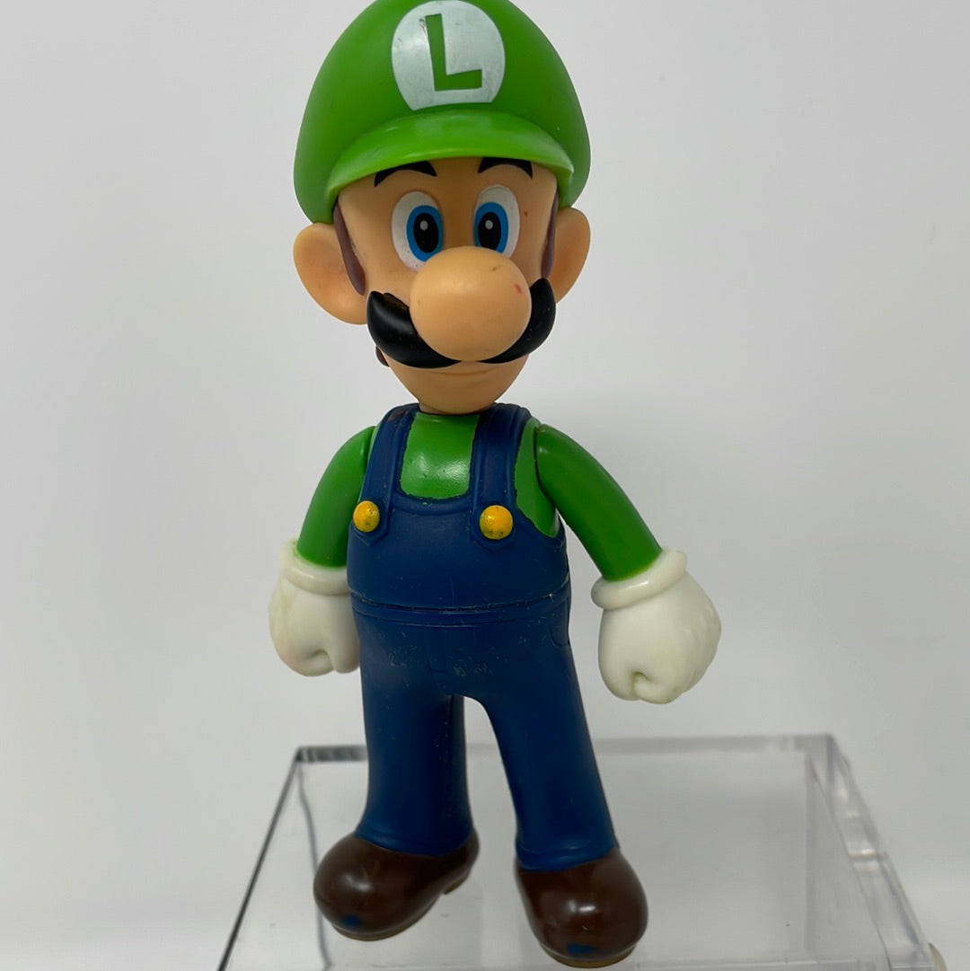 Luigi Super Mario Large Figure Collection 5" Figure 2012 Nintendo Brot ...