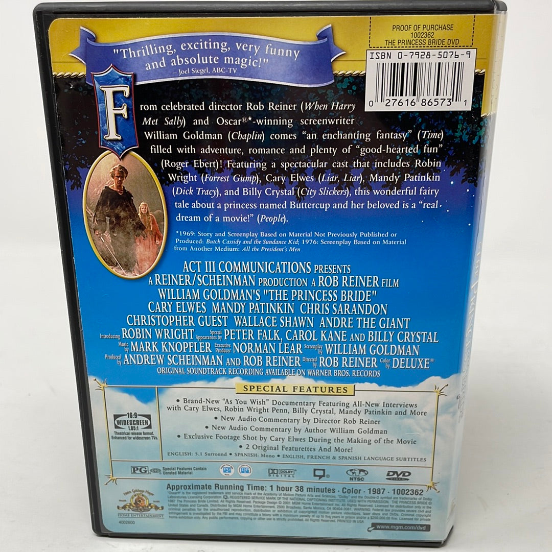 DVD The Princess Bride Special Edition – shophobbymall
