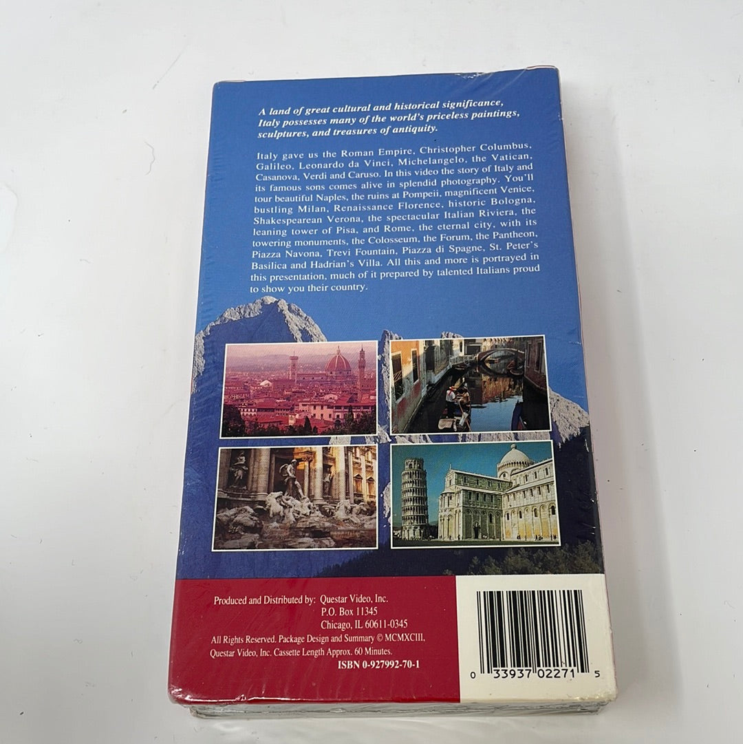 VHS Touring Italy Sealed – shophobbymall