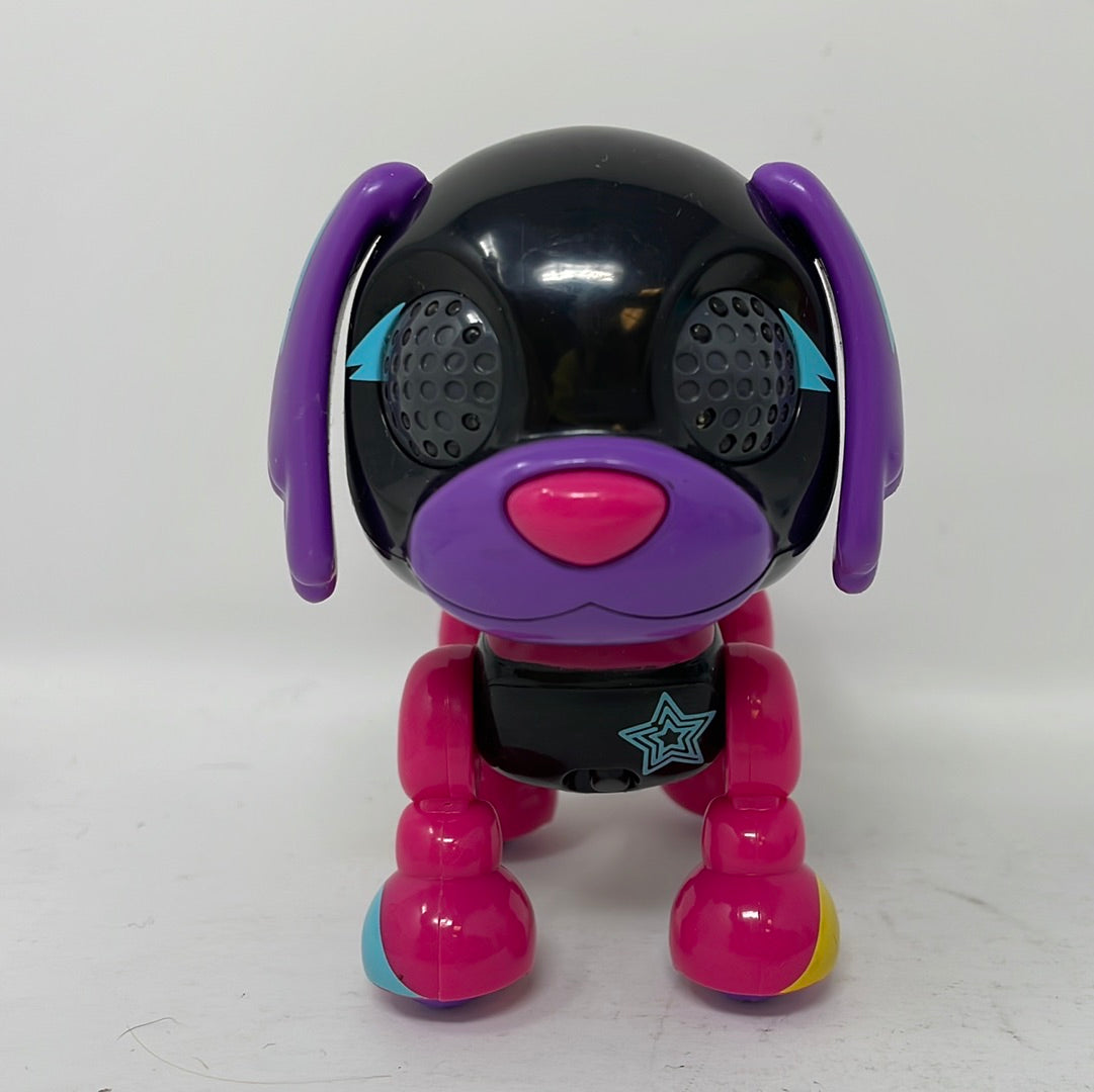 Zoomer Pups Interactive Black Robot Dog by Spinmaster – shophobbymall