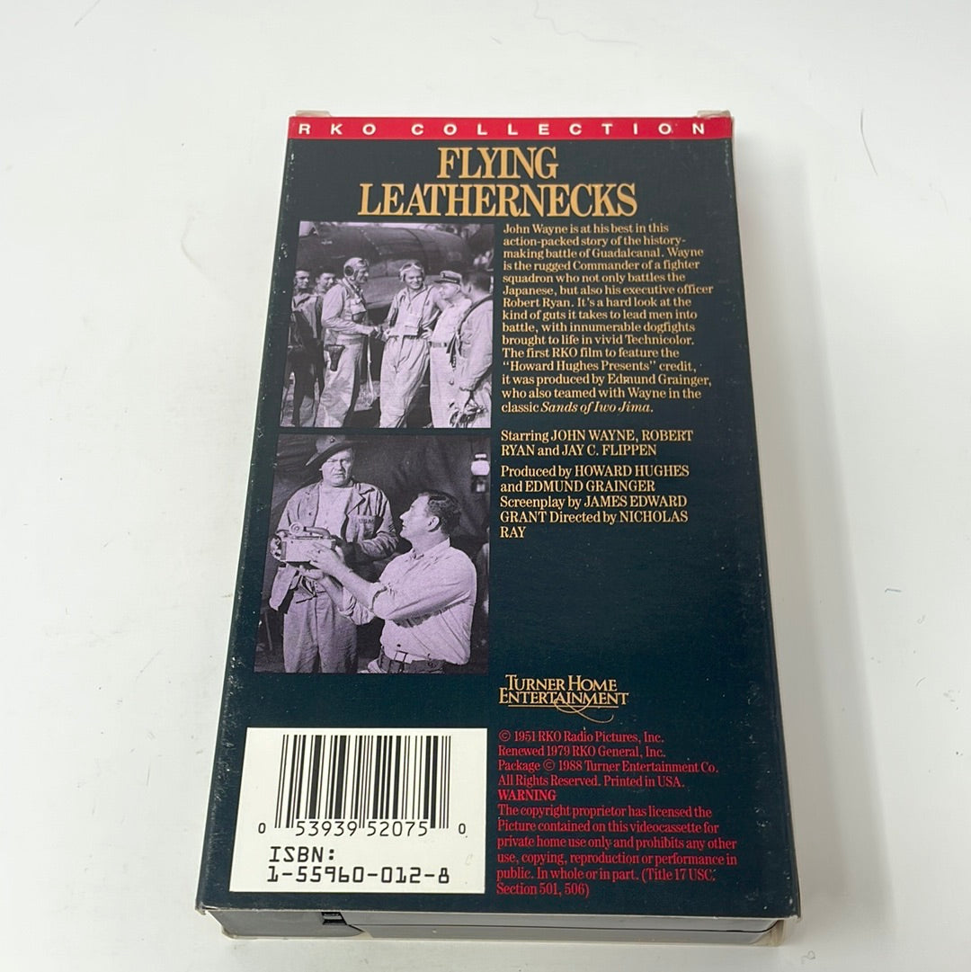 VHS RKO Collection Flying Leathernecks Starring John Wayne, Robert Rya ...