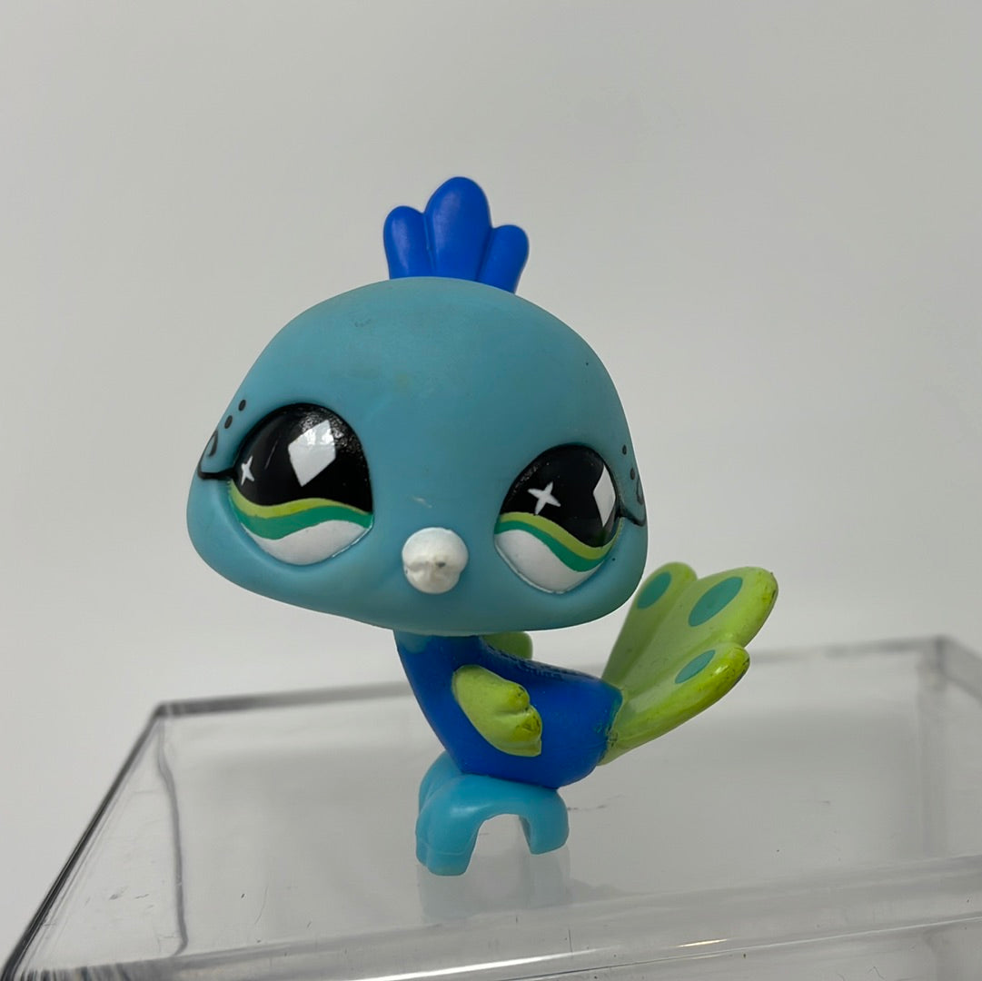 LPS Littlest Pet Shop #463 Peacock Bird Diamond Eyes – shophobbymall