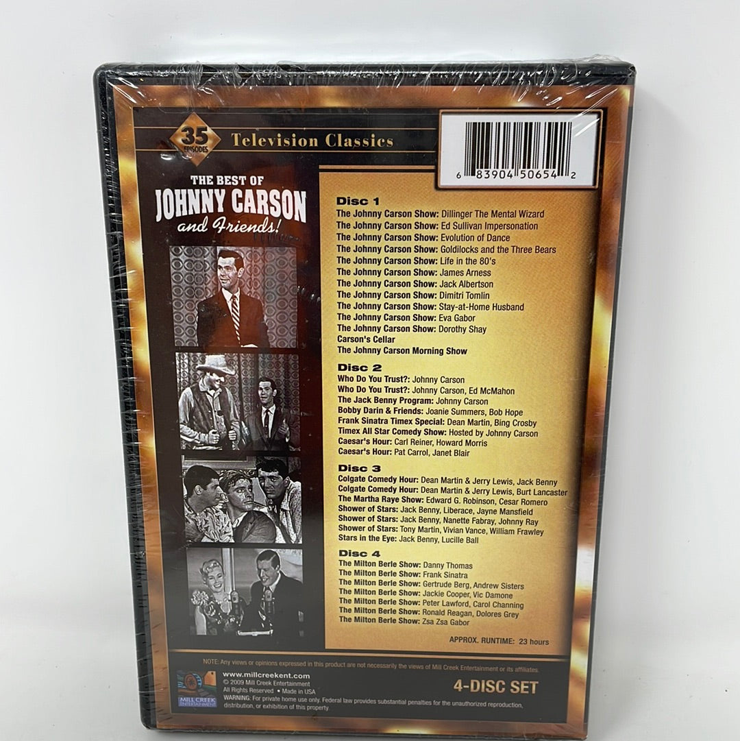 DVD Television Classics Legends Series The Best Of Johnny Carson and F ...