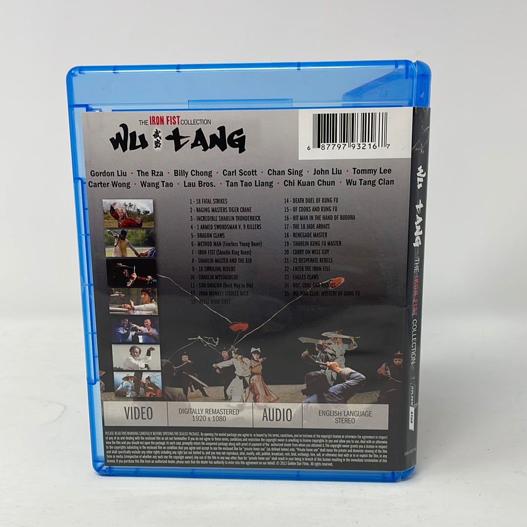 Blu-Ray Wu Tang The Iron Fist Collection – shophobbymall