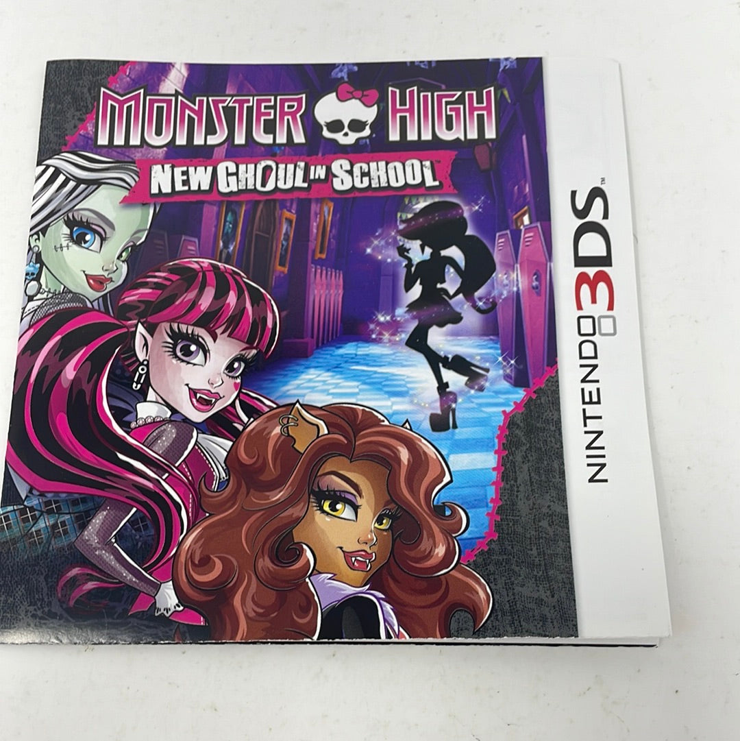 3DS Monster High New Ghoul In School CIB – shophobbymall