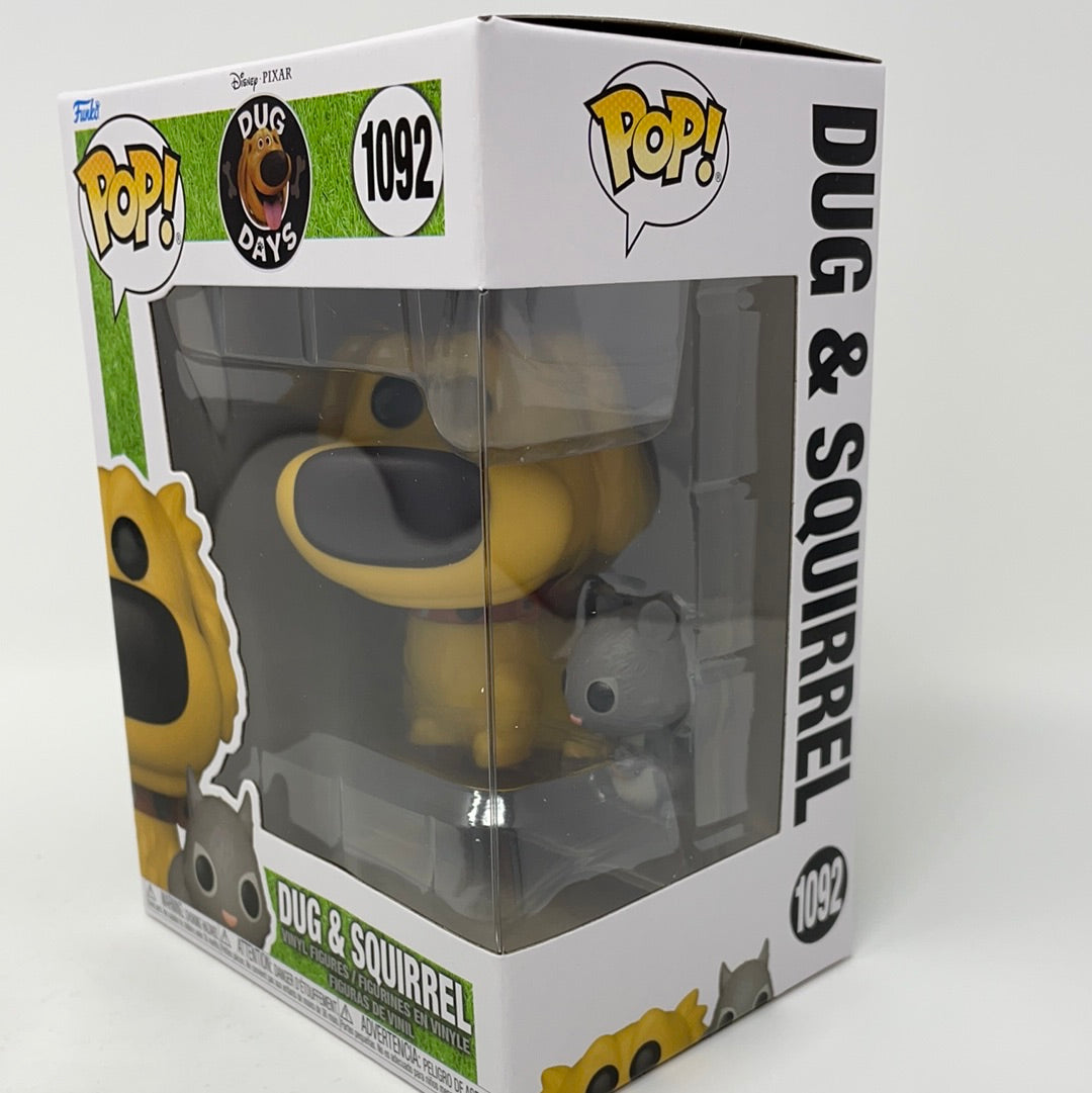 Funko Pop Disney Pixar Dug Days Dug & Squirrel 1092 – shophobbymall