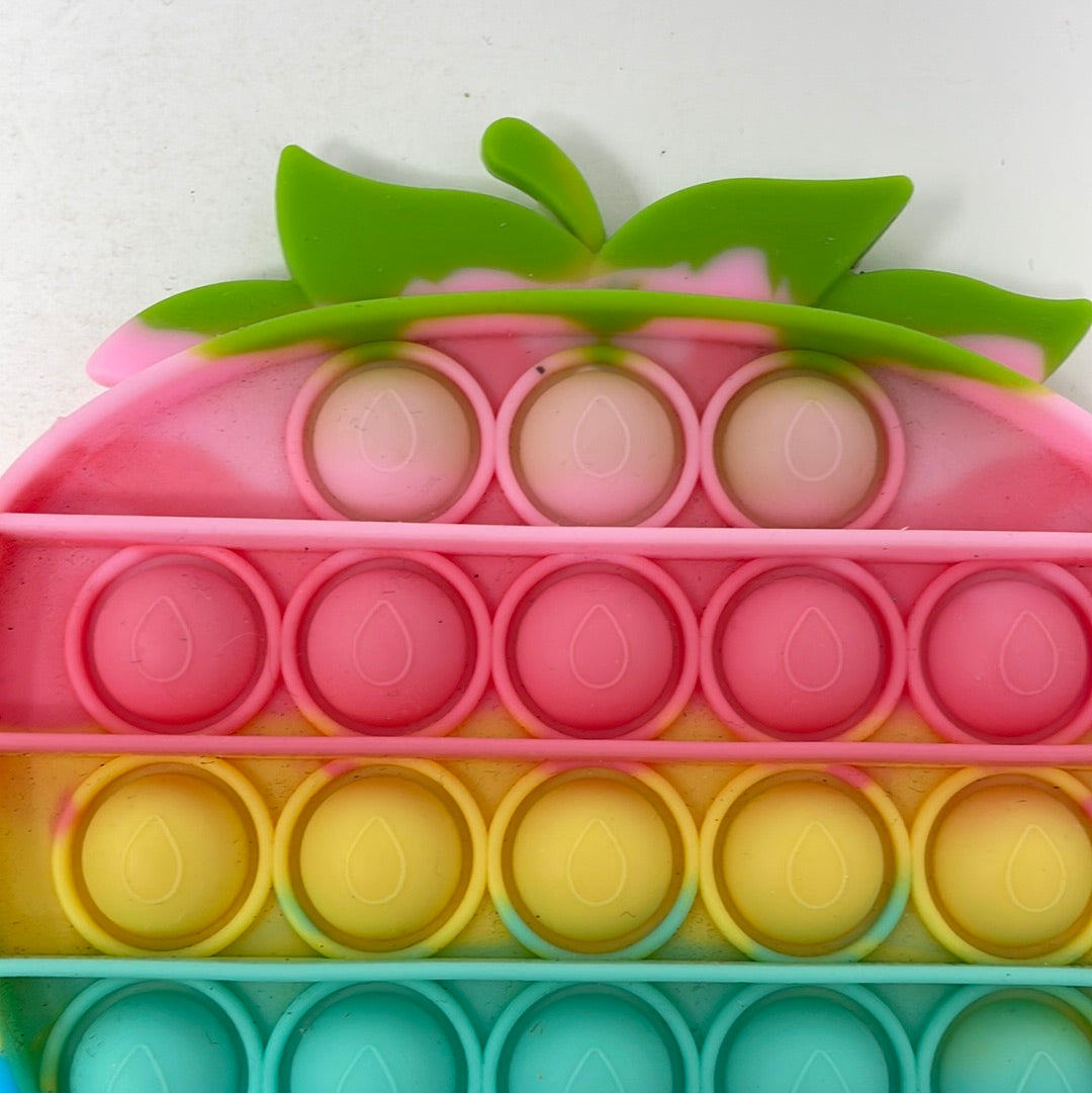 Fidget Rainbow Pastel Strawberry Pop It – shophobbymall