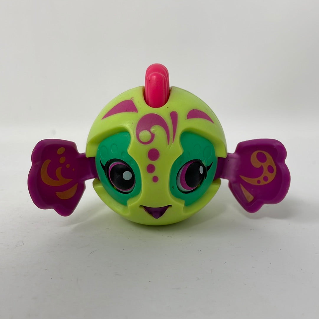 Mcdonalds Zoobles Happy Meal Pop-Up Toy 2011 Green Fish – shophobbymall