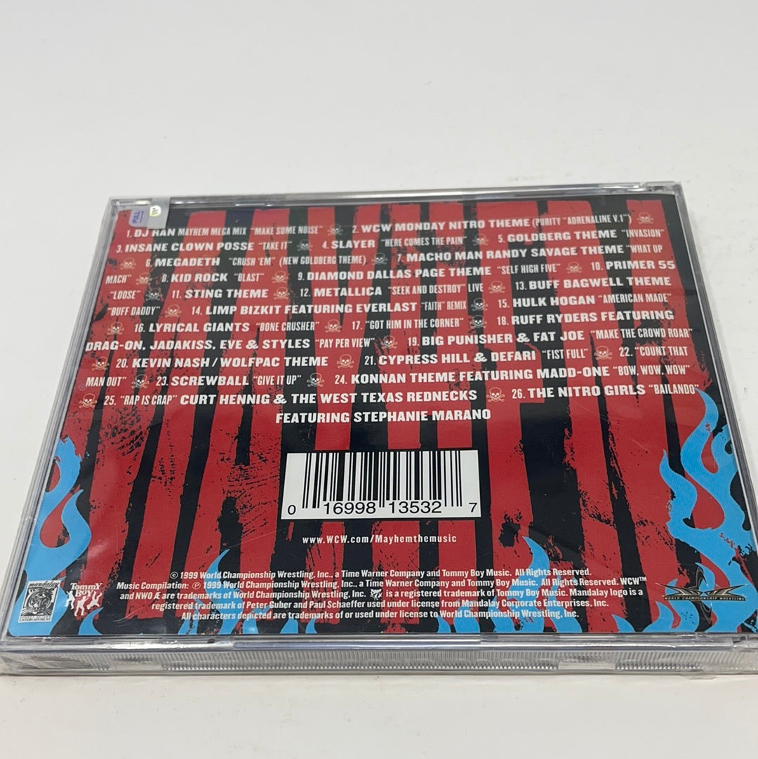 CD WCW Mayhem The Music Brand New – shophobbymall