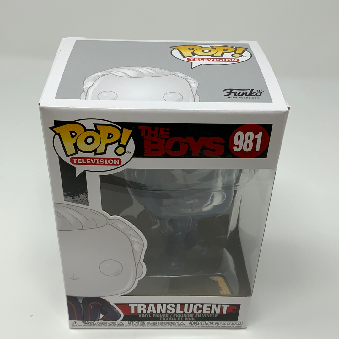 Funko Pop TV The Boys Translucent 981 – shophobbymall