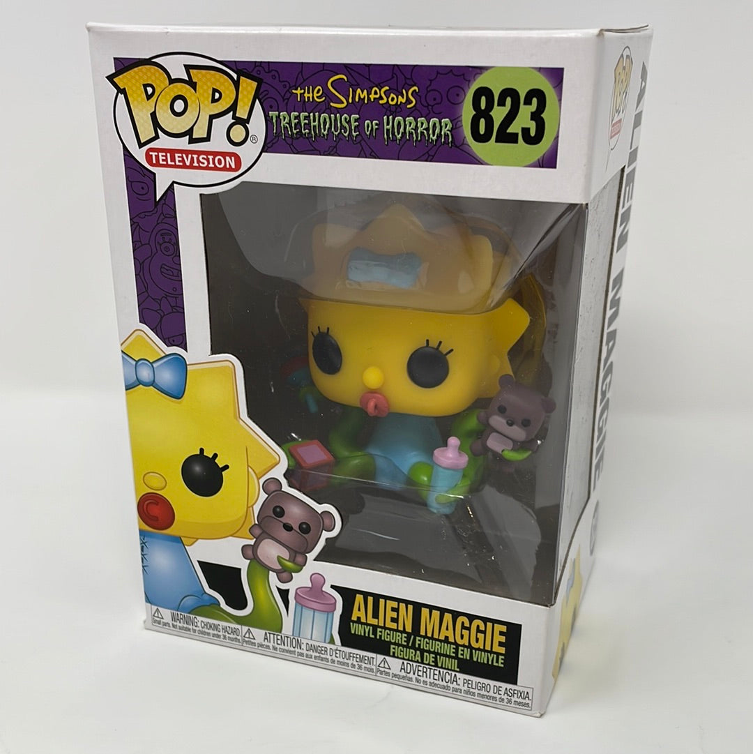 Funko Pop Television The Simpsons Treehouse of Horror Alien Maggie 823 ...