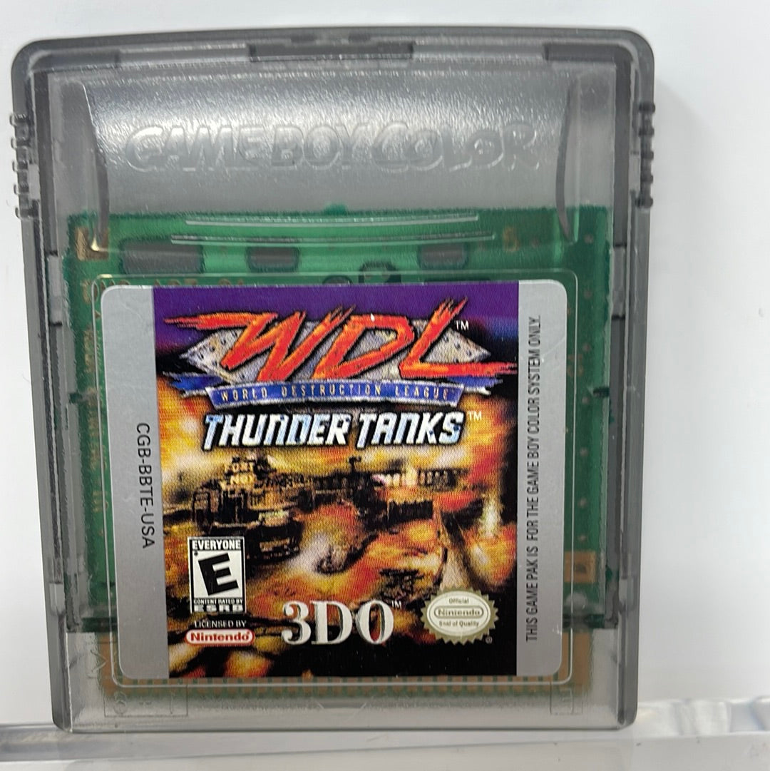 Gameboy Color World Destruction League: Thunder Tanks – shophobbymall