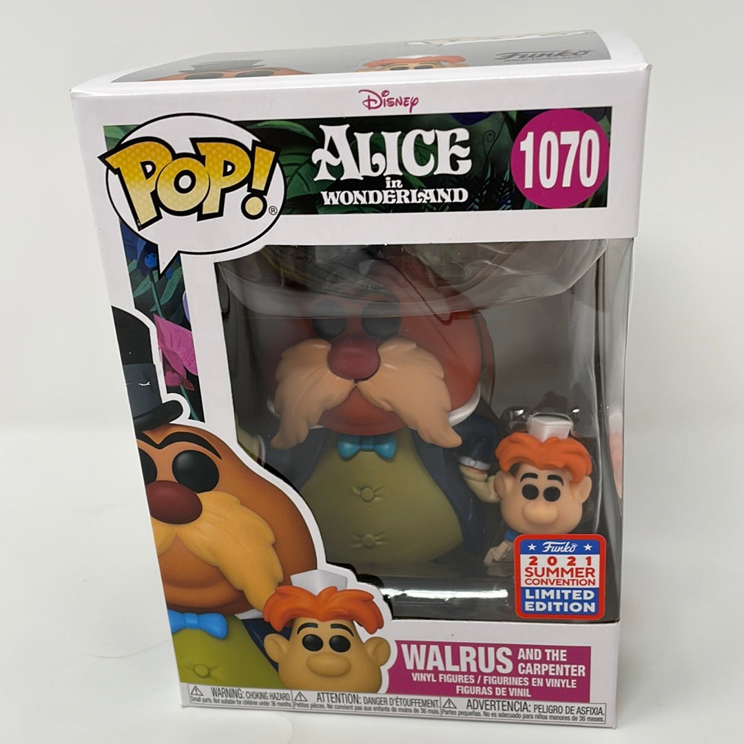 Funko Pop Disney Alice in Wonderland Walrus and the Carpenter 1070 ...