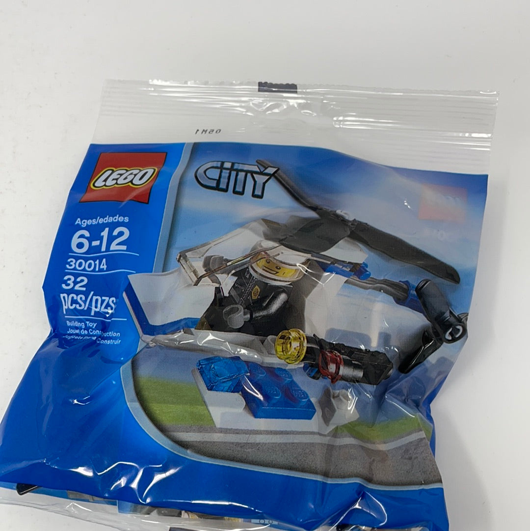 Lego Polybag Lego City Police Helicopter 30014 – shophobbymall