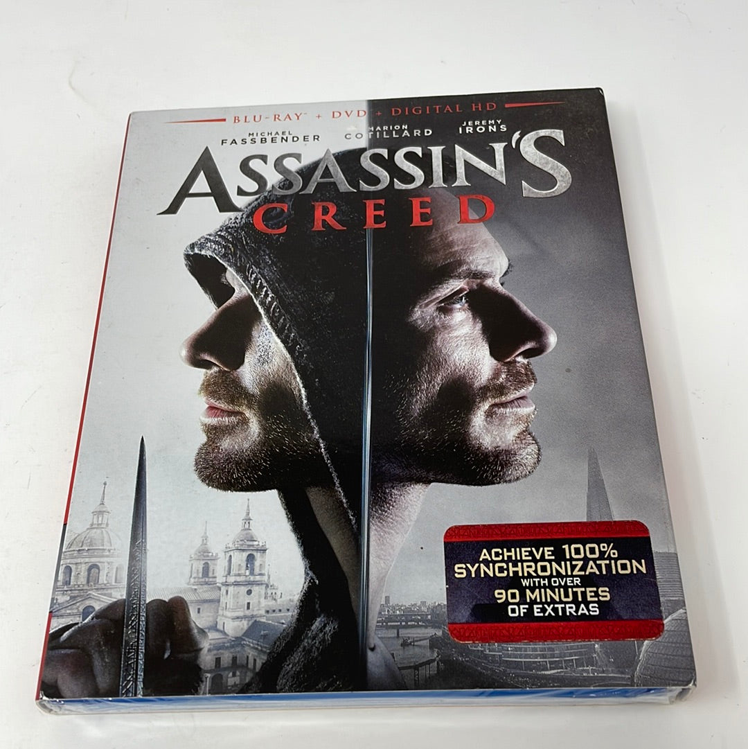 Blu-Ray + DVD + Digital HD Assassin’s Creed (Sealed) – shophobbymall
