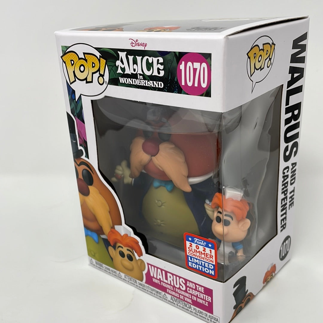 Funko Pop Disney Alice in Wonderland Walrus and the Carpenter 1070 ...